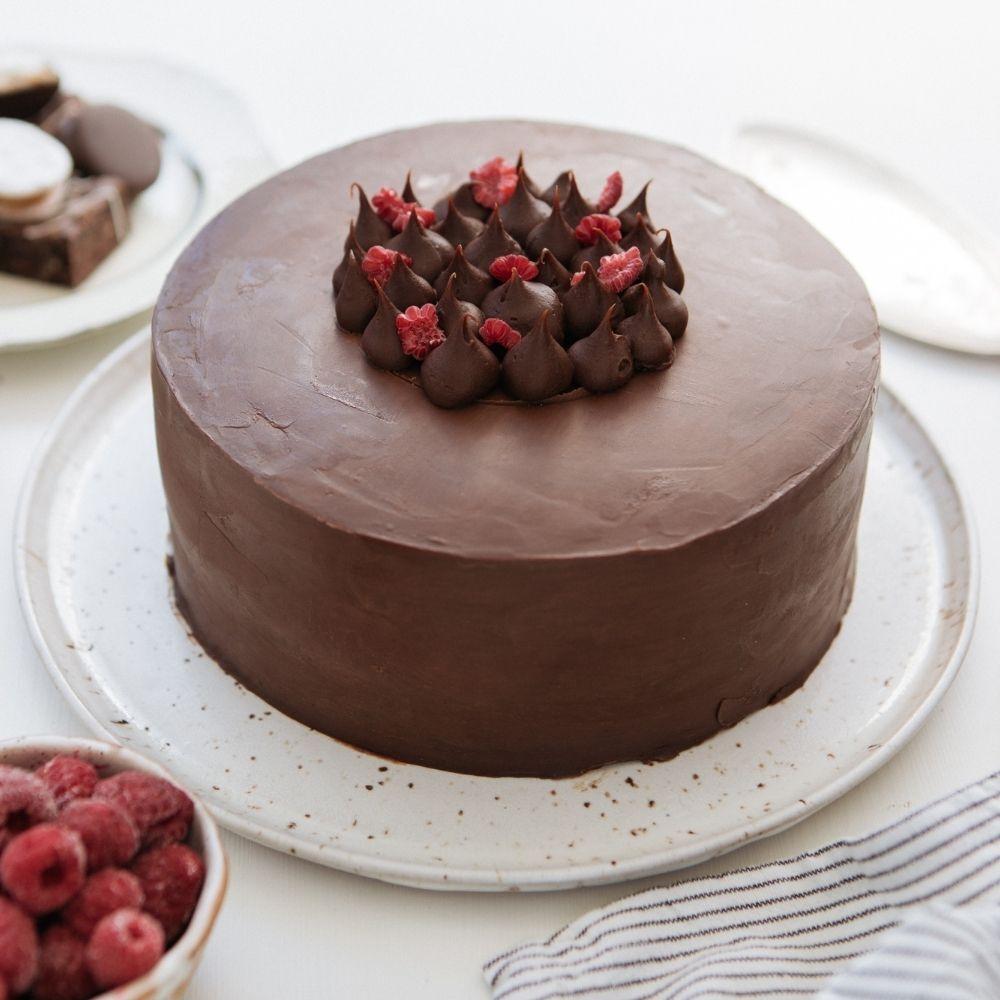 Torta Doble Chocolate Frambuesa 15 personas | Maria Manjar